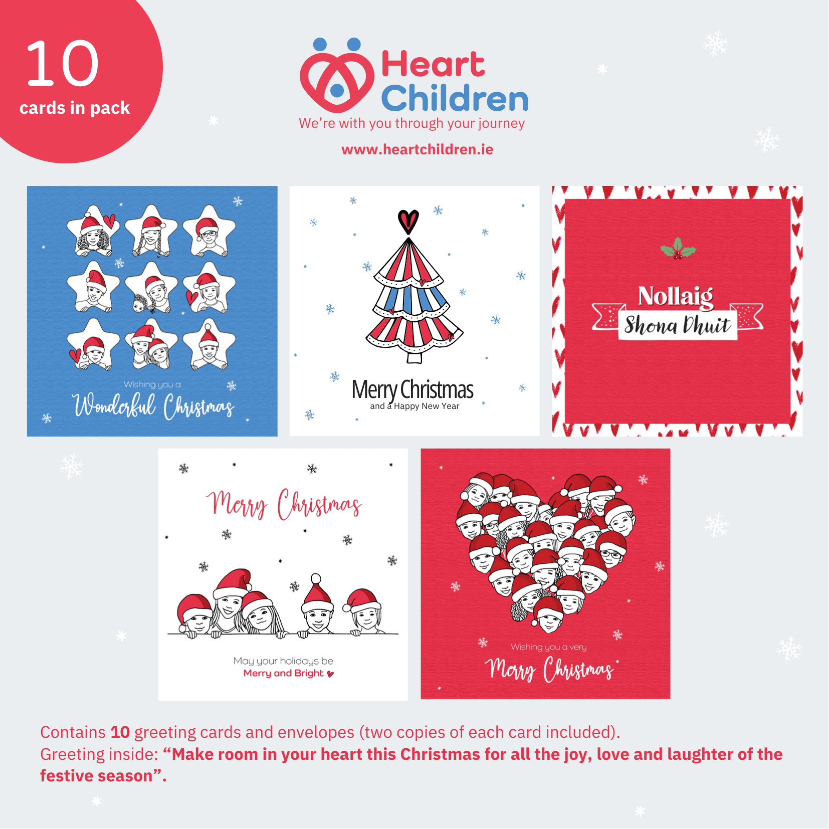 Heart Children Charity Christmas Cards – Heart Children